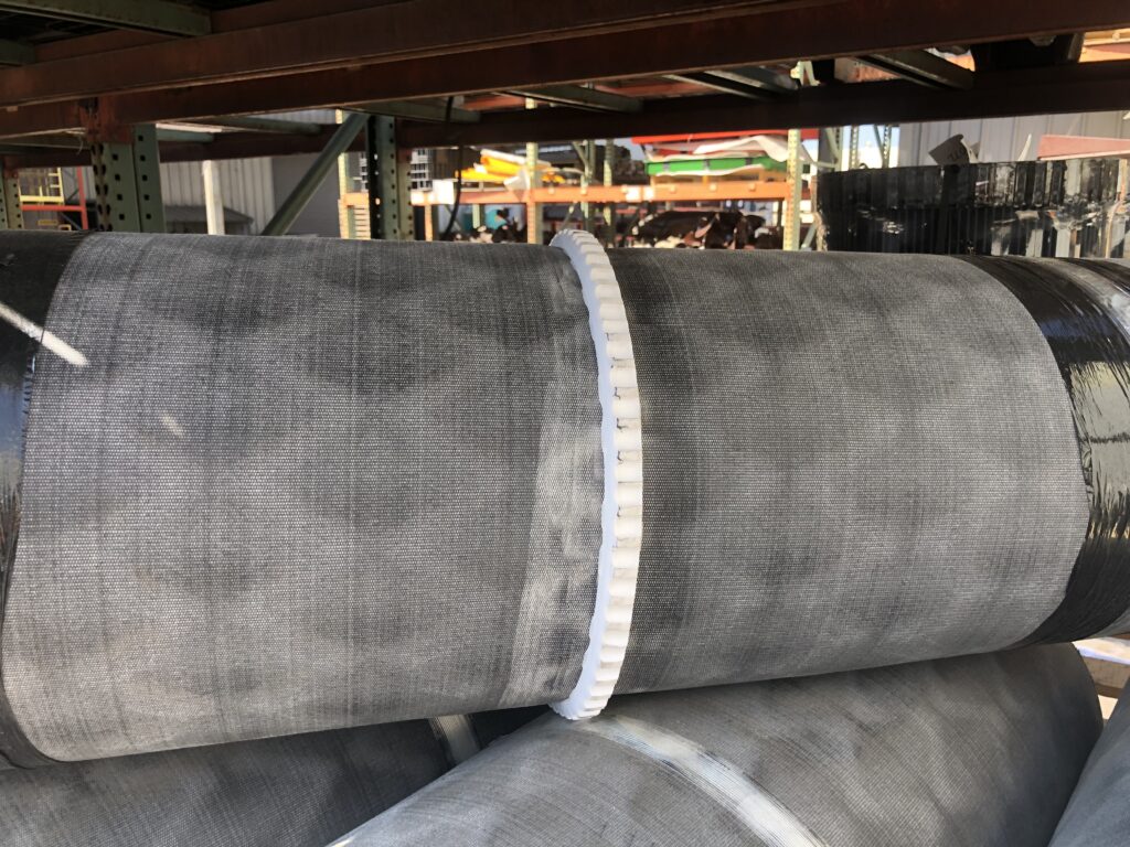 GIANT Z BELT *V- GROOVE* X-CONVEYOR 40″ X 197″ - Jackrabbit Equipment